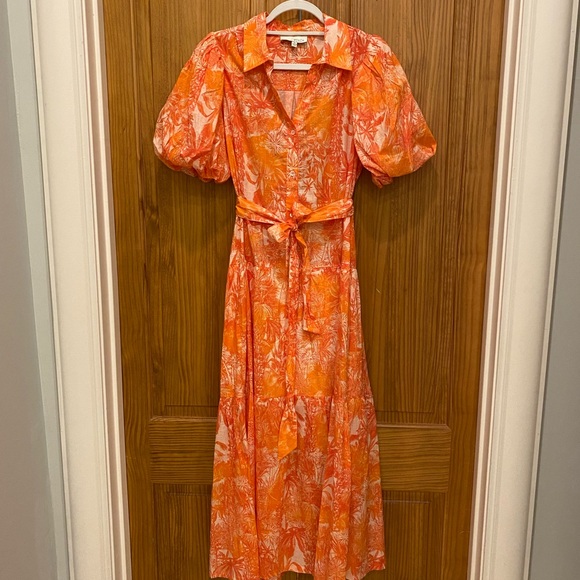 Pinch | Dresses | Pinch Floral Orange Dress | Poshmark